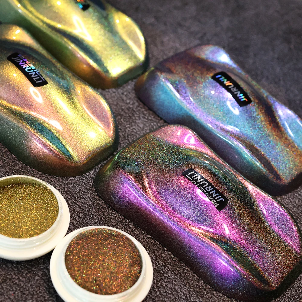 Iridescent Holographic Hypershift Chameleon Titanium Powder