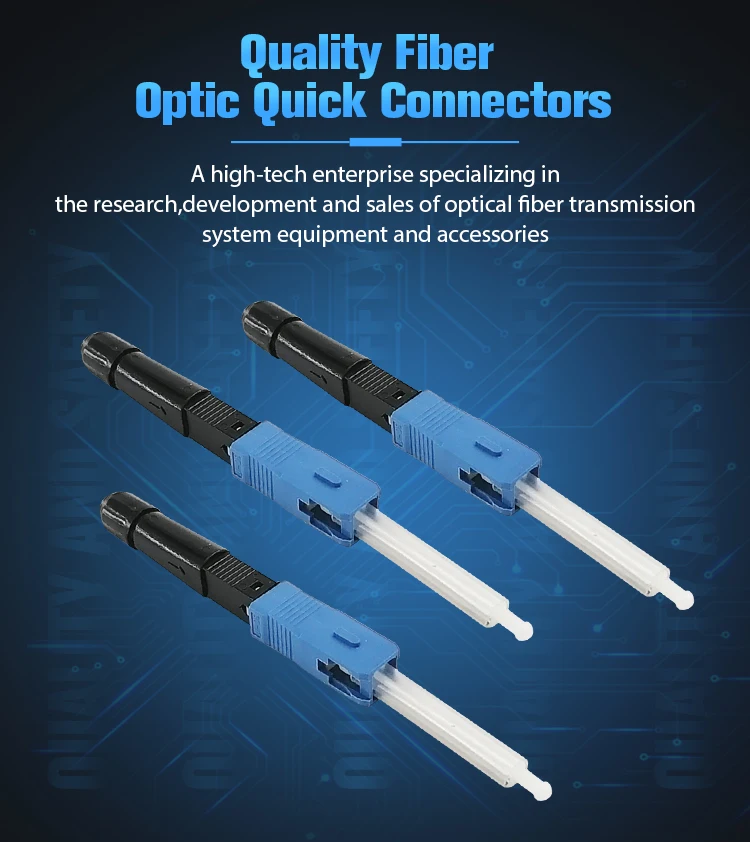 Optical Fiber Simplex UPC Fiber Optic Connector Fiber Optic Quick ...
