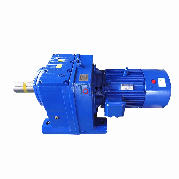 TIANQI Hoist Crane Conveyor China Helical Reduction Motor Gearbox