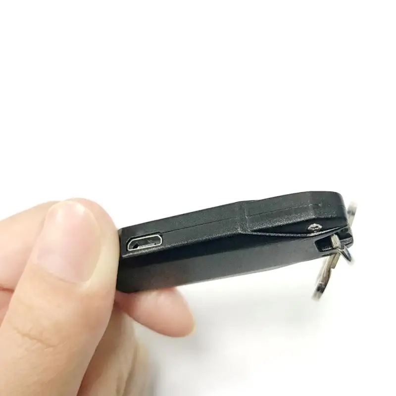 Keyring Torch Mini Key Holder Flashlight Torch Usb Rechargeable Light ...