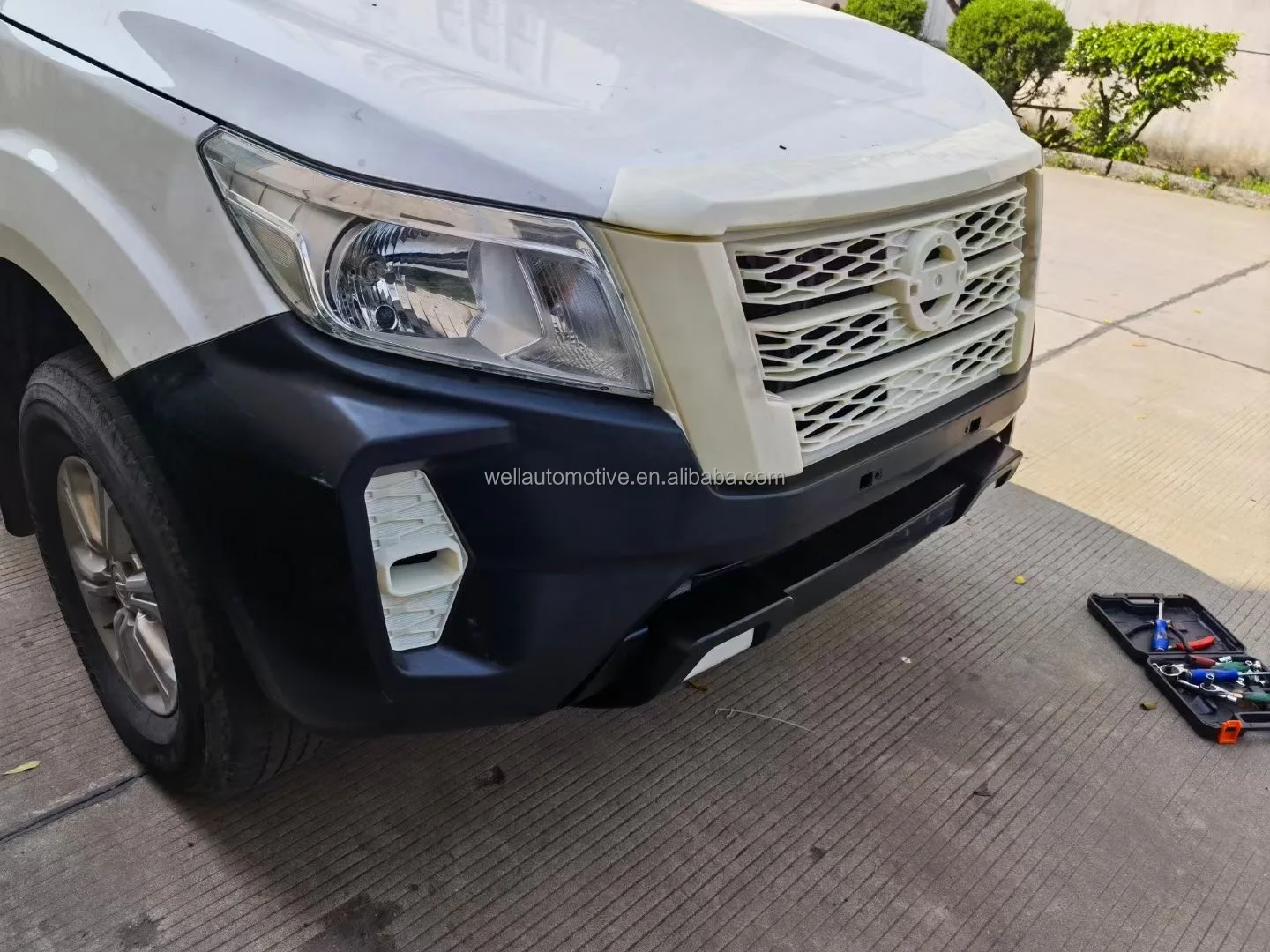 New Style Off-road Parts Front Car Bumpers Abs Grille Black Body Kits ...