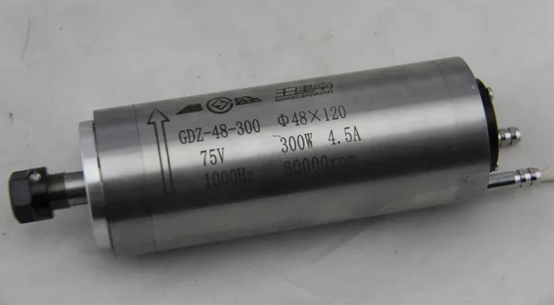 300w Cnc High Frequency Water Cooled Motor Spindle 60000rpm From China ...