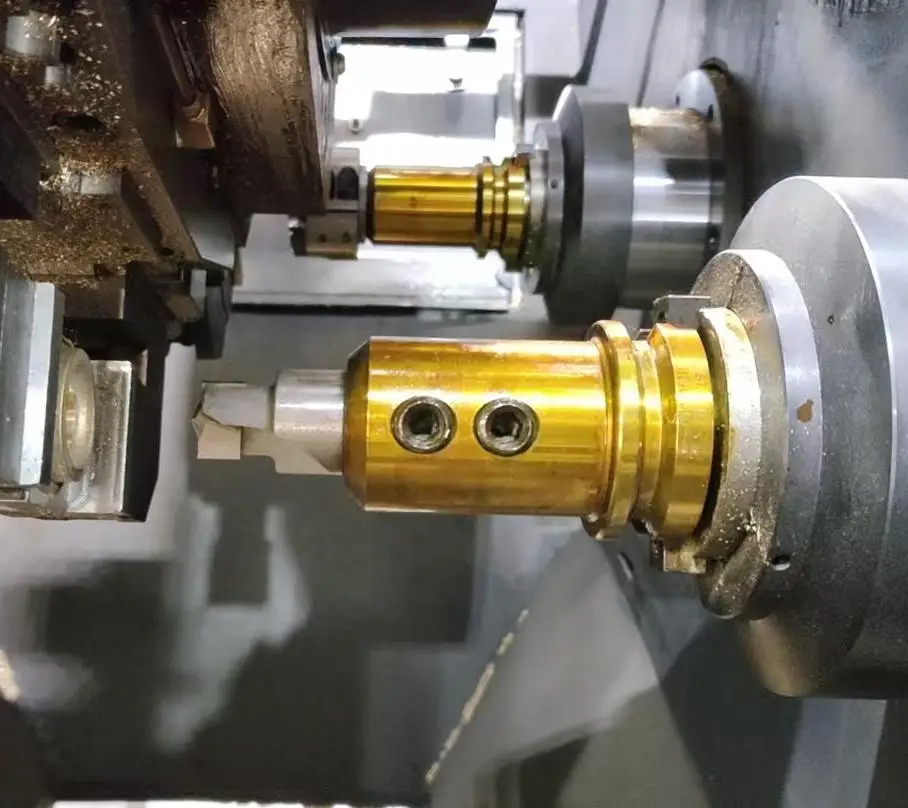 High Speed and High Automation Multi Station CNC Lathe for Processing ...