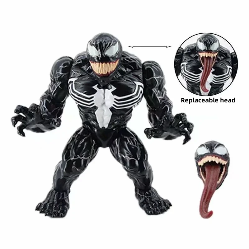 High Quality Marvels Oversized Venomed Anime Action Figure Double Head ...
