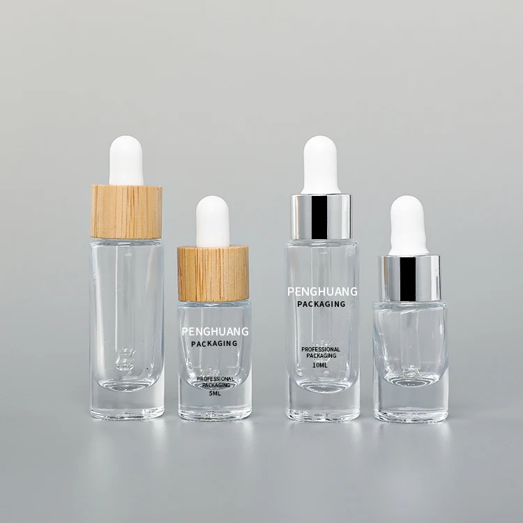 Cosmetic Serum Bottle - 15ml Glass Dropper Set for Skincare