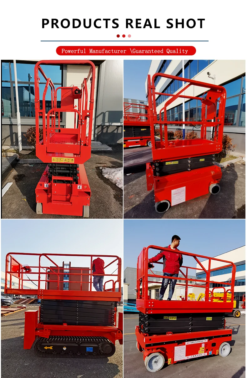 Shear Fork Type Full Self-propelled Lift Mobile Lifting Operation ...