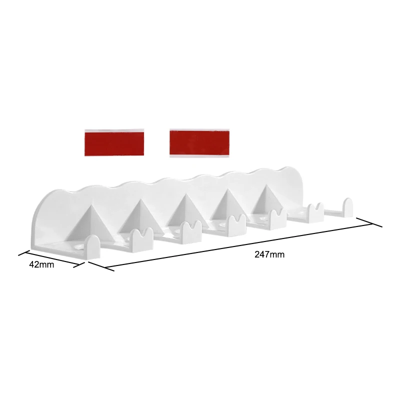 Food Pouch Hanger Peel Stick Inside Cabinets Refrigerators or Pantries ...