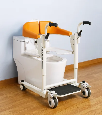Wholesale Manual Crank Patient Transfer Lifting Chair