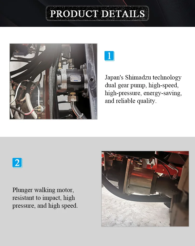 500kg Mini Front End Loader Hydrostatic Walking System Small Wheel