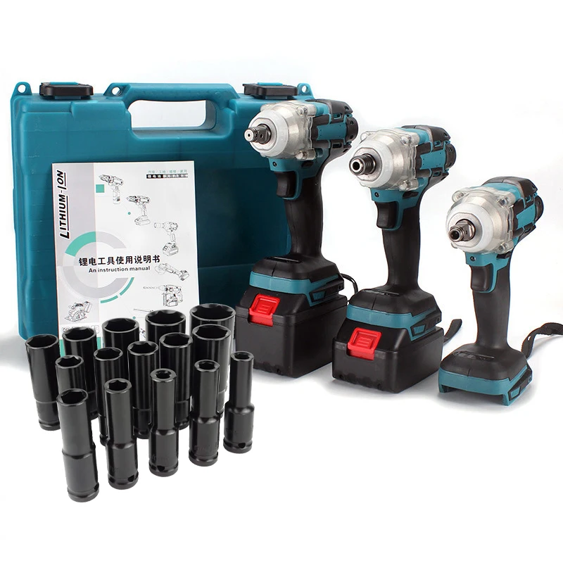 Ananke Tools High Torque Cordless Impact Power Wrench Set