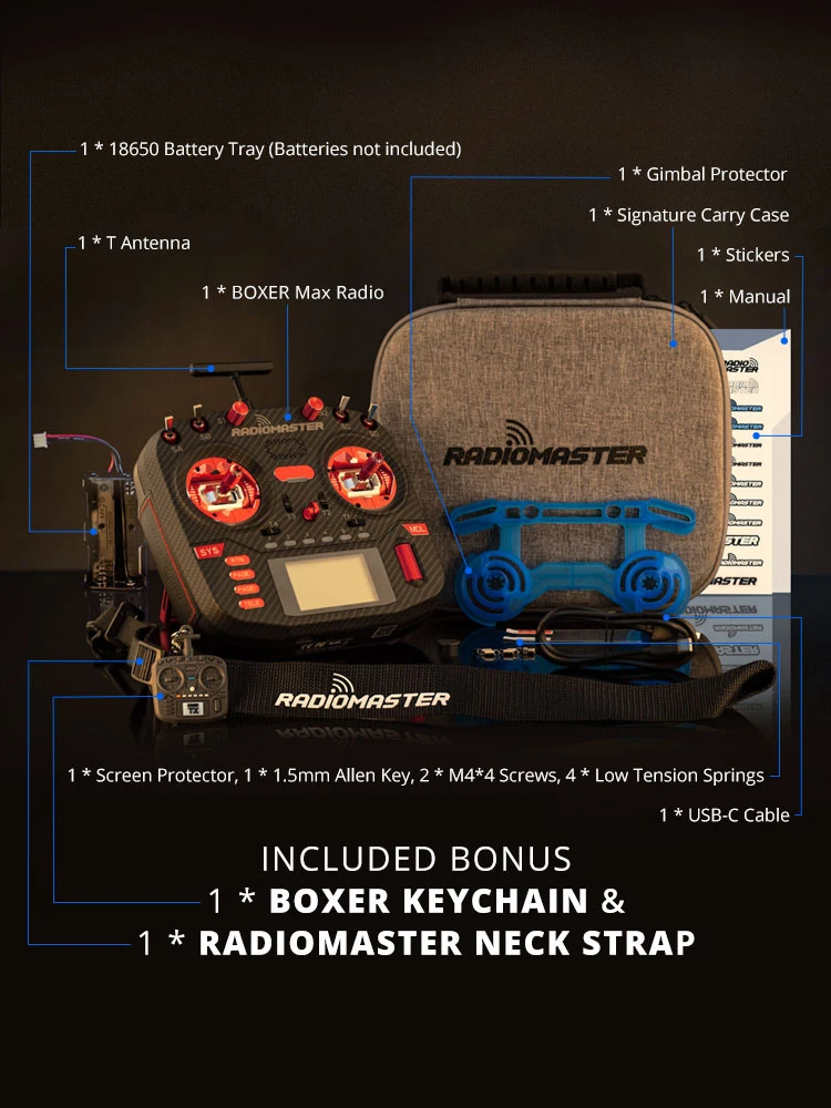 RadioMaster Boxer Max Radio Controller (M2) EdgeTX Operating System ...