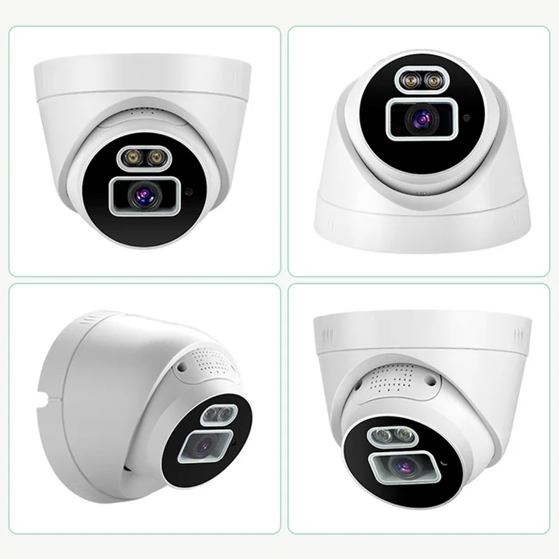 32chs 2 Way Audio 8mp 4K Face Human Detection POE CCTV System