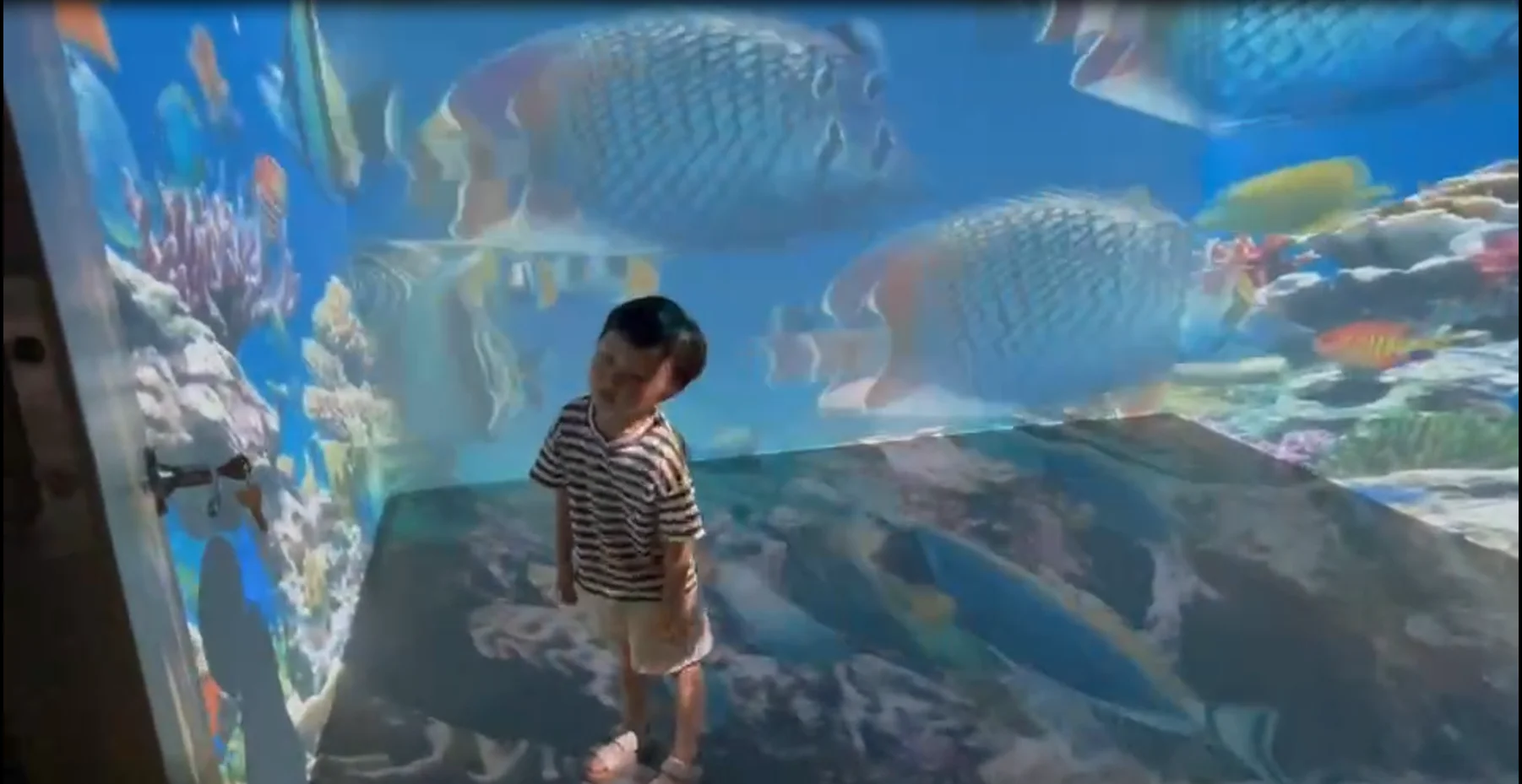 Interactive Cave System 360: 3D Holographic Magic Space for Immersive ...