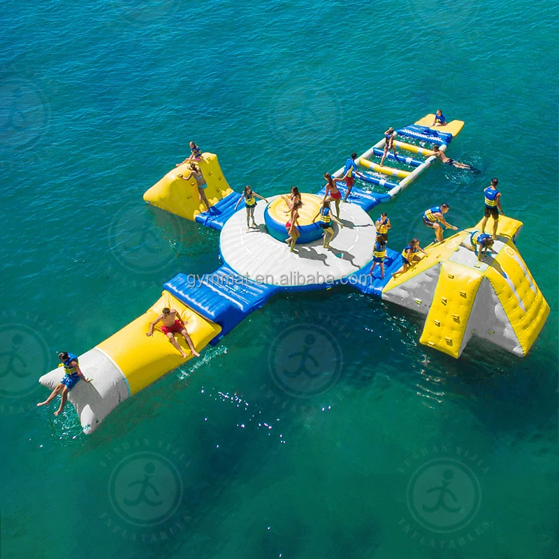 Commercial Floating Toys Inflatable Water Park for Adults