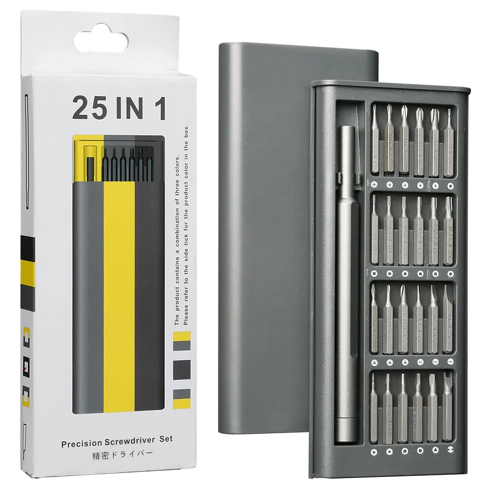 24 In 1 Precision Screwdriver Set Abs Box Multi Laptop Pc Cell Phone ...