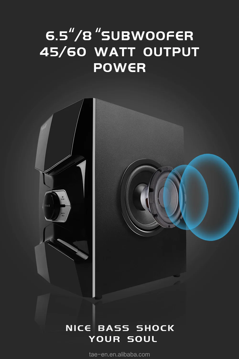 Tk-851-2.1 5.1home Theater System Multimedia Speaker 2.1 Speakers With ...