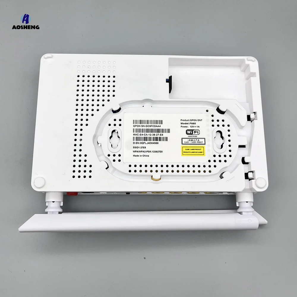 ZTE F660 V8.0 Modem Router - Fast Fiber Optic Connectivity