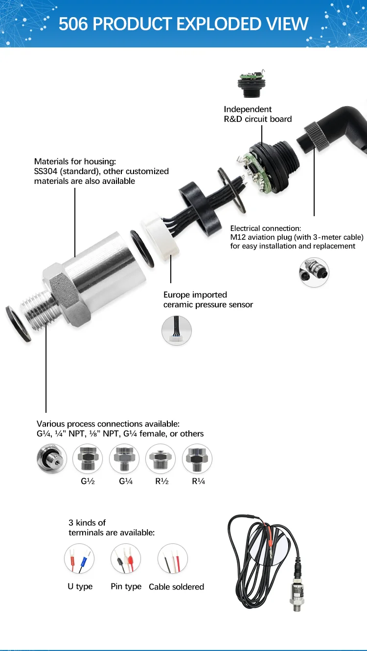 OULD PT-506 Pressure Sensor - Precision and Reliability