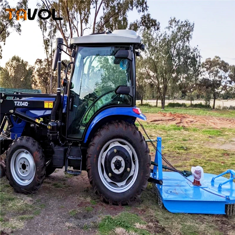 25-50 HP 4WD Small Farm Tractors with Front Loaders