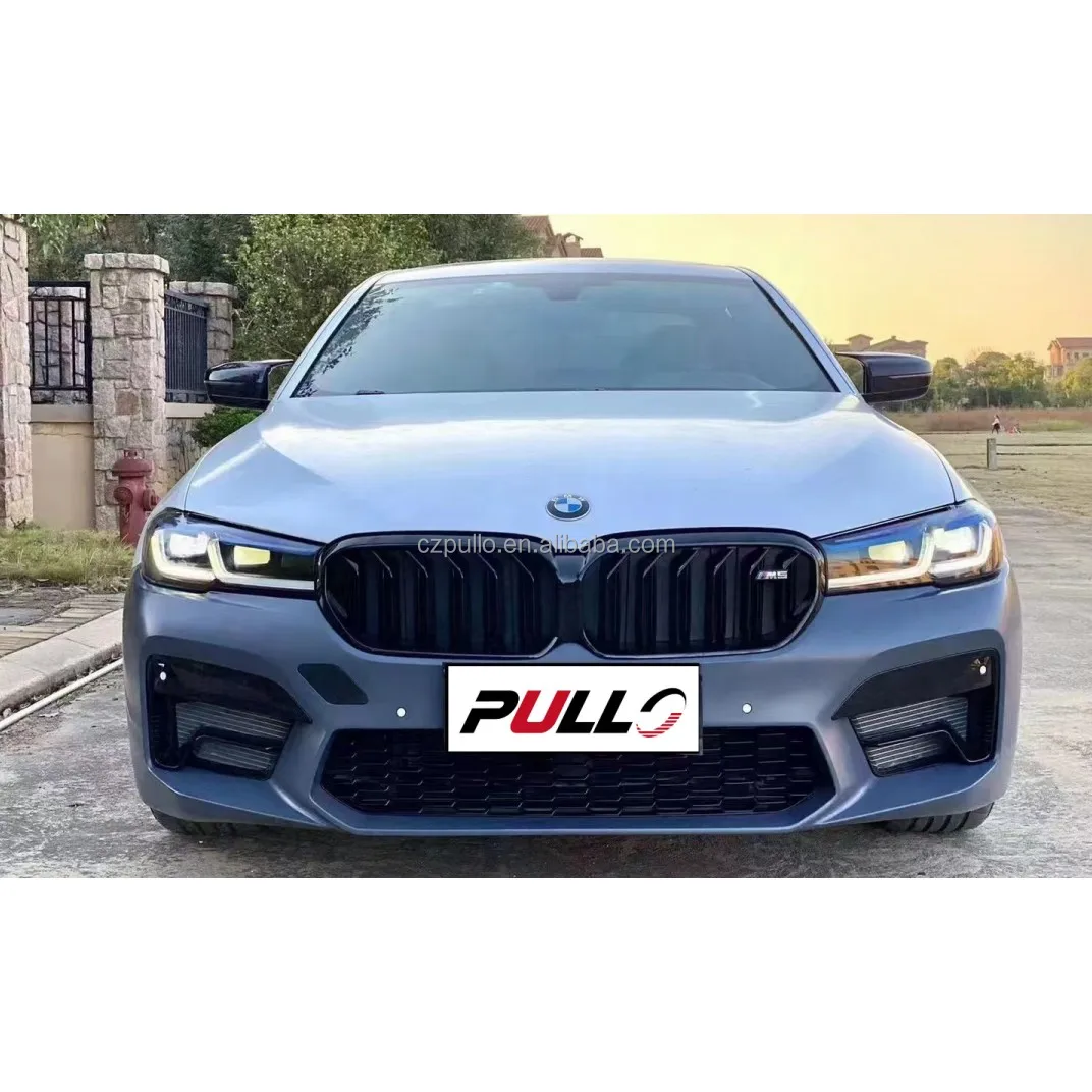 Front Rear Bumper Assembly With Grille Side Skirt For Bmw 5 Series G30 ...