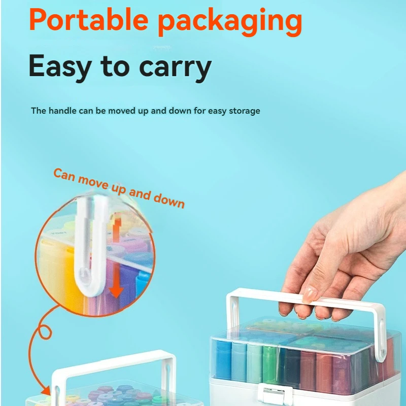 Deli HM111-36 Acrylic Markers - 576pcs Quick-Dry Waterproof
