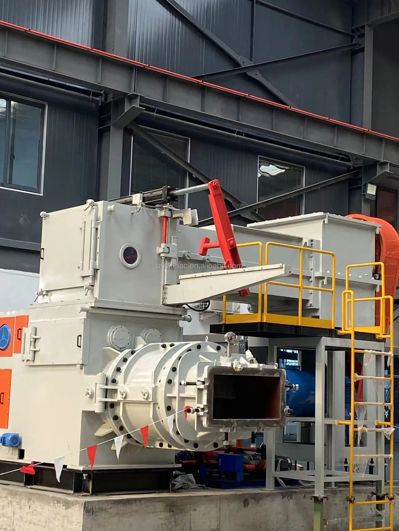 Maquina Extrusora De Ladrillos De Arcilla Pug Mill Clay Brick Extruder ...