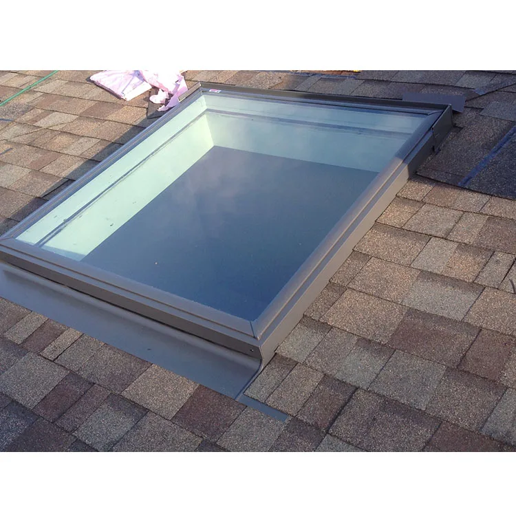 Custom Commercial Aluminum Electric Skylight Window Low-e Glass ...