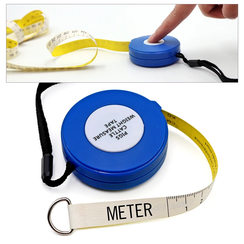 Livestock Cow Weighing Tape Measure Pig Cattle Animal Body Weight ...