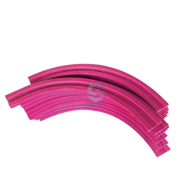 Conveyor Plastic Curved Chain Linear Side Guide Rail Flexible UHMWPE ...