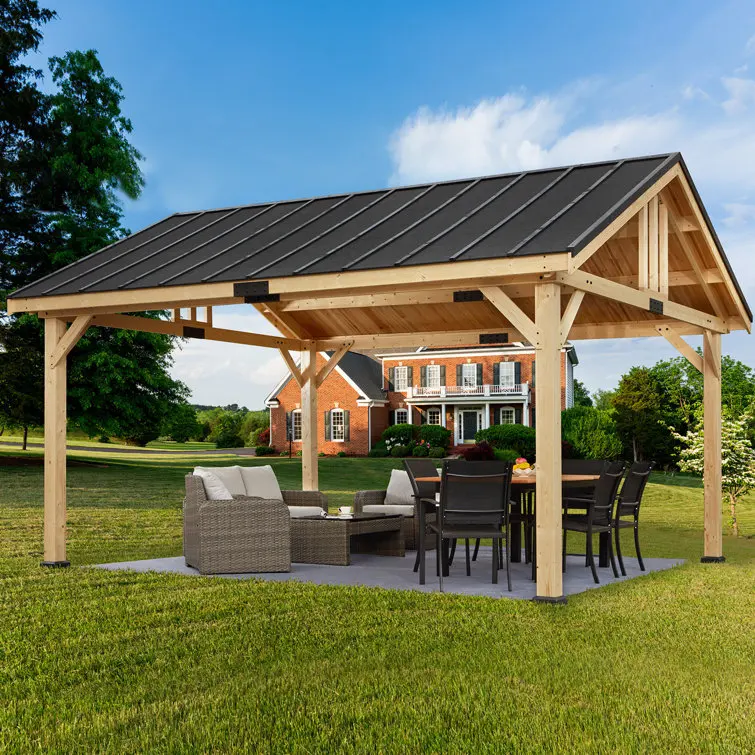 Outdoor Wood Canopy Plans 10x10
