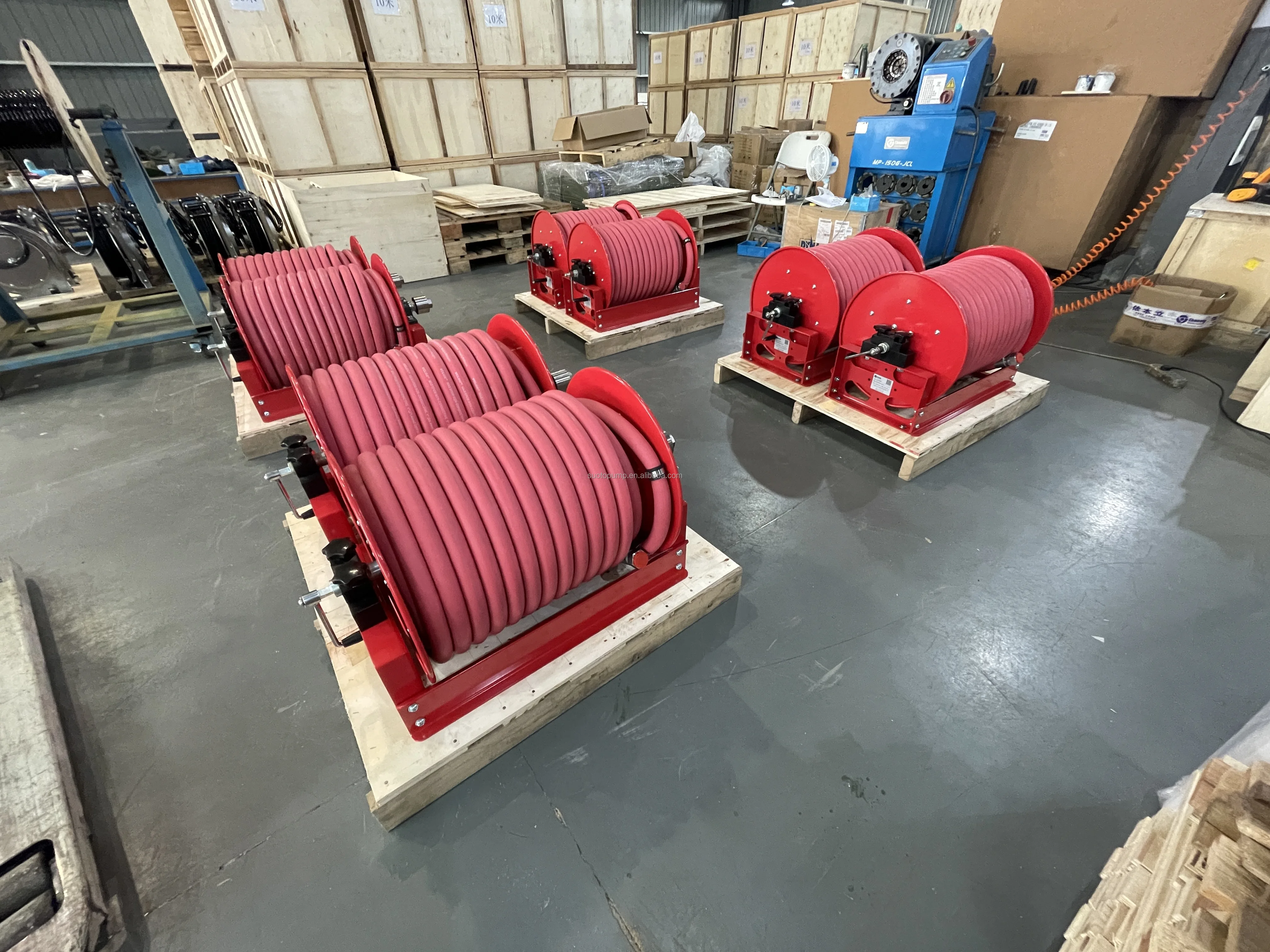 Electric Remote Control Fire Hose Reel - Heavy Duty & Flexible