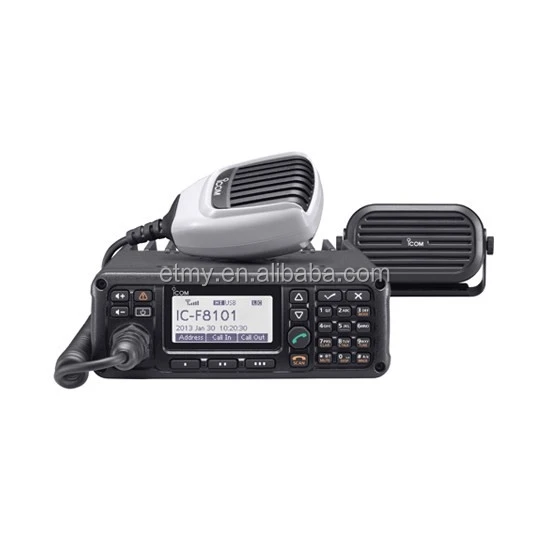 Icom F8101 HF Mobile Transceiver - DMR/NXDN/Analog, 25W Output, IPX5 ...