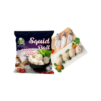 Malaysia Origin Aromatic Squid Ball Halal Certified With Quality Squid ...