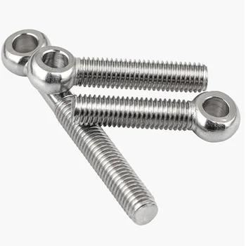M5 M6 M8 M10 M12 M16 M20 M24 Din 444 Eyebolts Stainless Steel 304 Flat ...