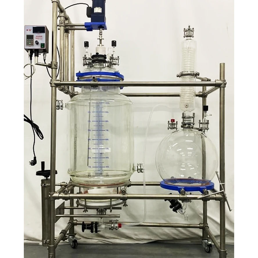 Lab Scale Stainless Steel & Glass Solid-phase Synthesis Reactor ...