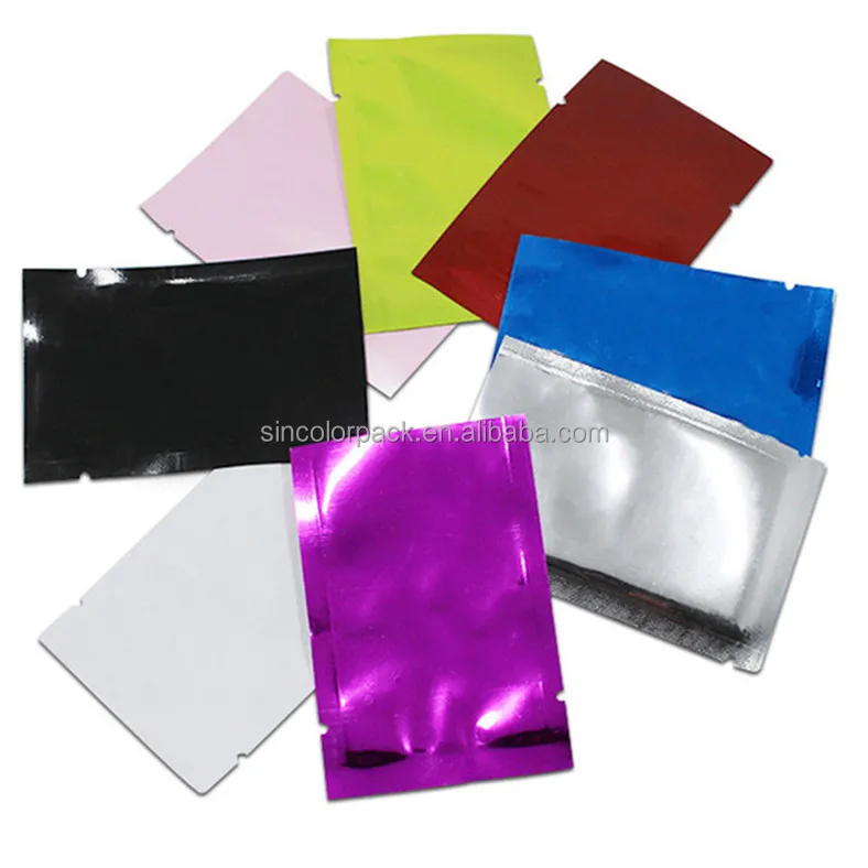 Custom Printed Mini Small Heat Sealable Aluminium Sachet Matte Bags For ...