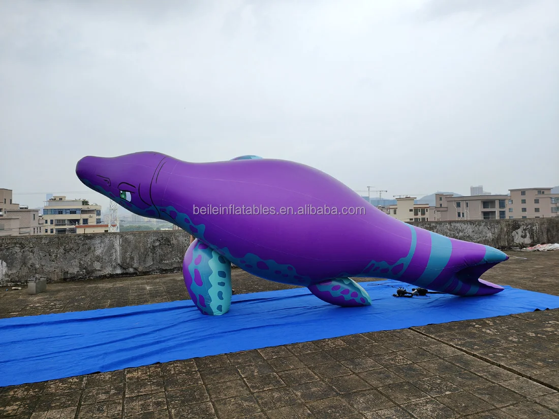 Beile Custom New Soft PVC Inflatable Mosasaur Model
