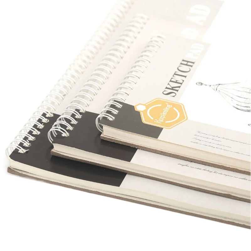 Keep Smiling Professional Spiral Binding Sketchbook