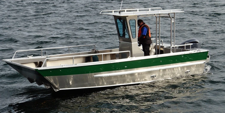 Kinocean 10 M Aluminum Fishing Boat Offshore Waters Landing Craft Crew ...