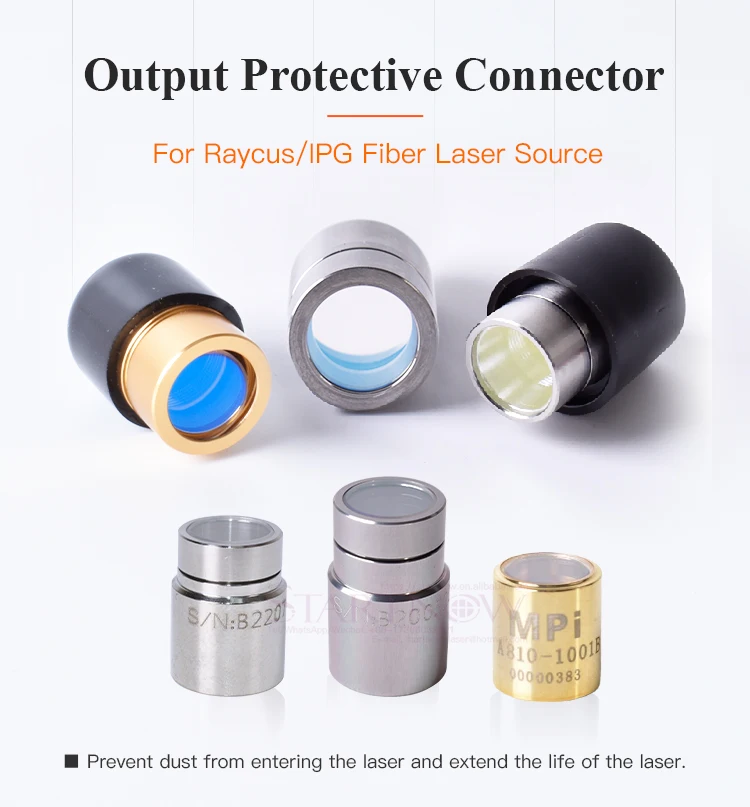 Original Ipg 4kw Fiber Laser Source Qbh Output Protective Connector ...
