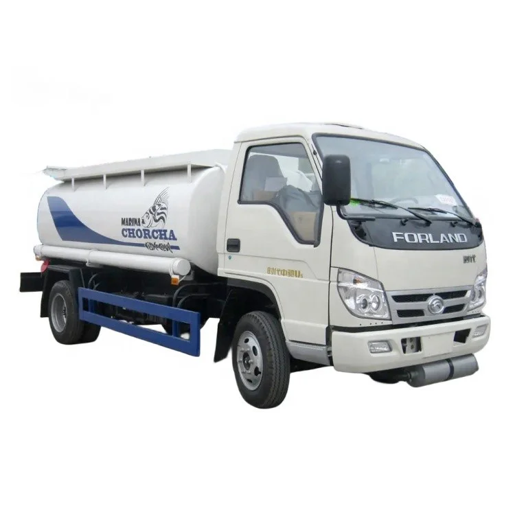 Foton Mini 4m3 Oil Tanker Truck 4x2 Fuel Tanker Truck For Sale - Buy ...