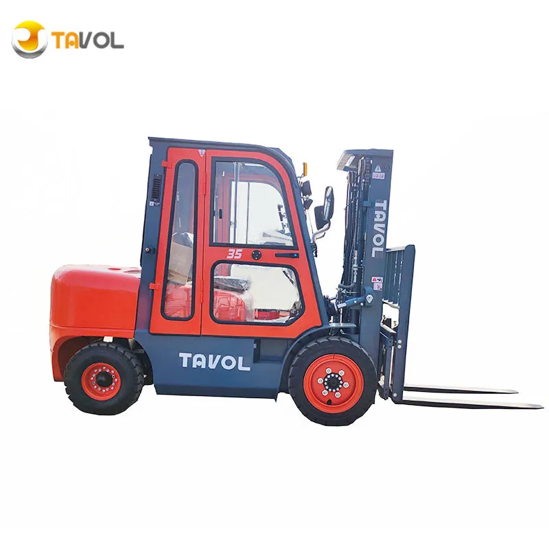 Hydraulic Control Diesel Forklift With Electric Control And Gasoline ...