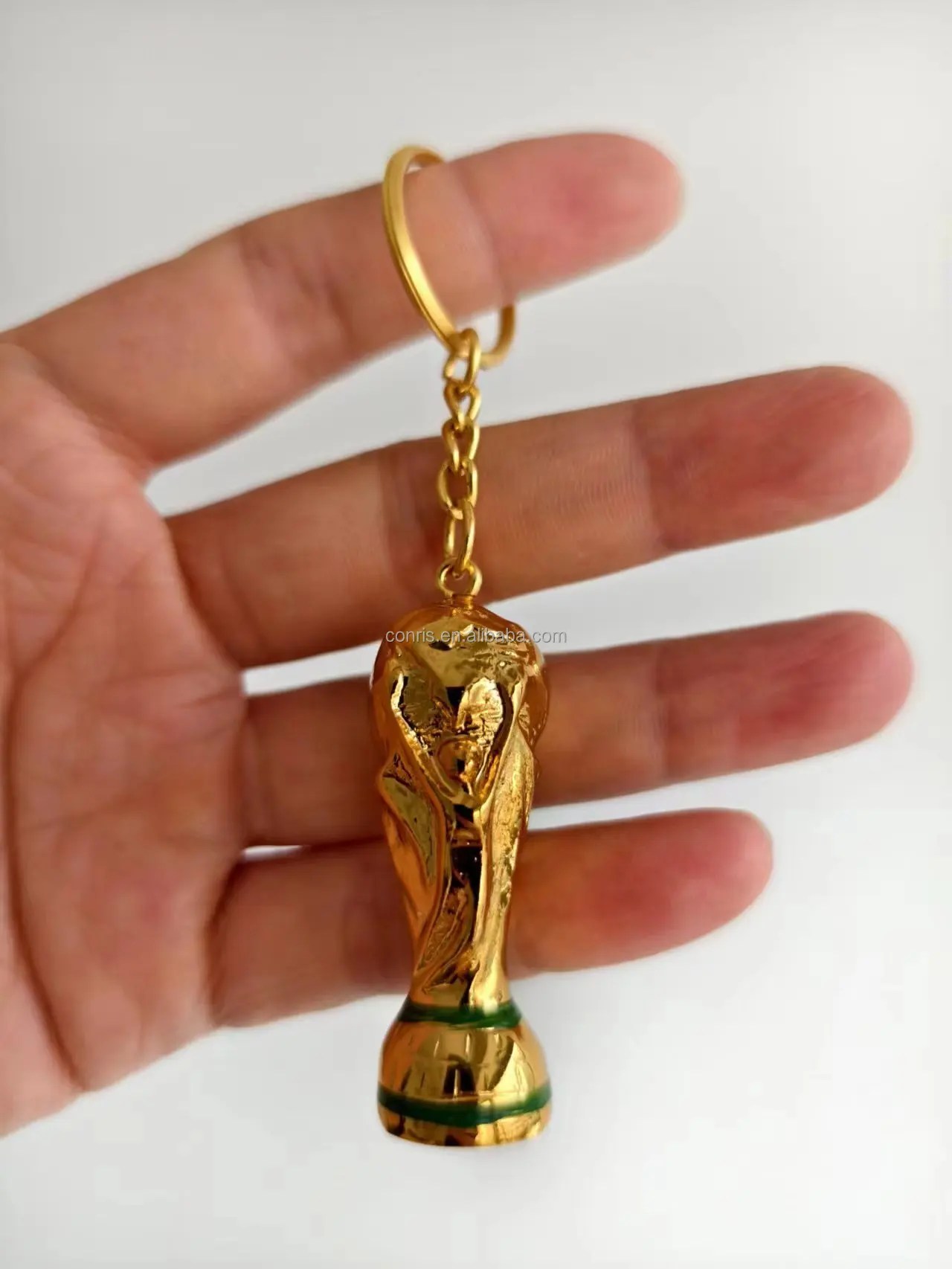 Small World Sports Trophy Cup Award Keychain - Eco-friendly Soccer ...