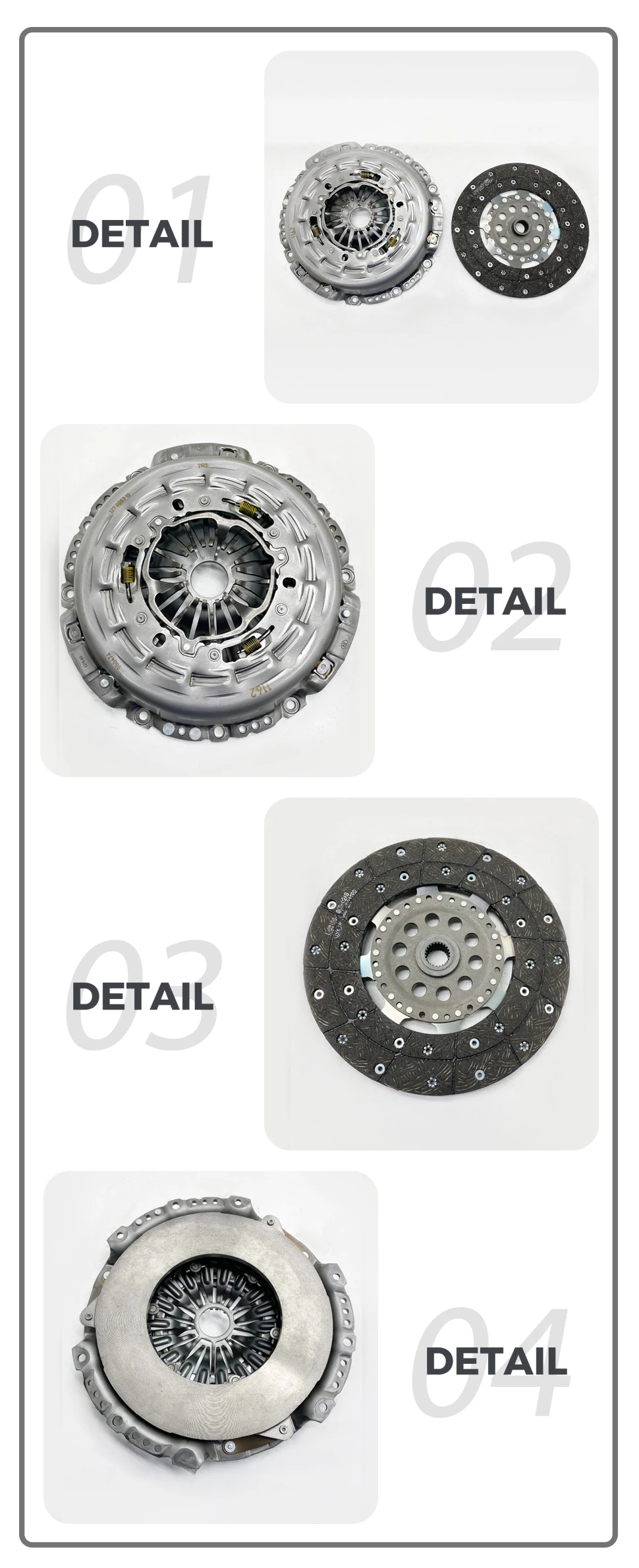 LUK Clutch Kit for Maxus T60 2.8T - Original Disc Plate