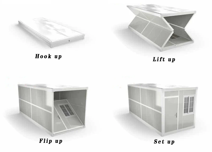 Fire Retardant Folding Room Mobile House Mobile Office Dormitory ...