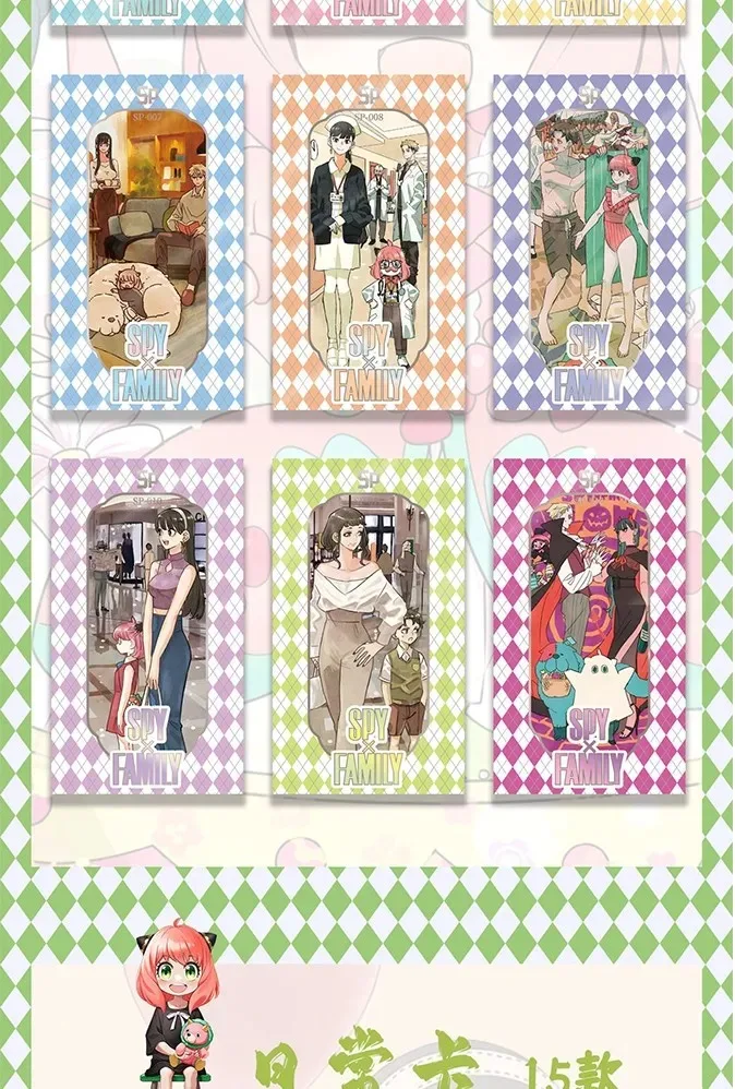 Genuine SPY X FAMILY Collection Cards for Girls Boys Gifts Anime ...