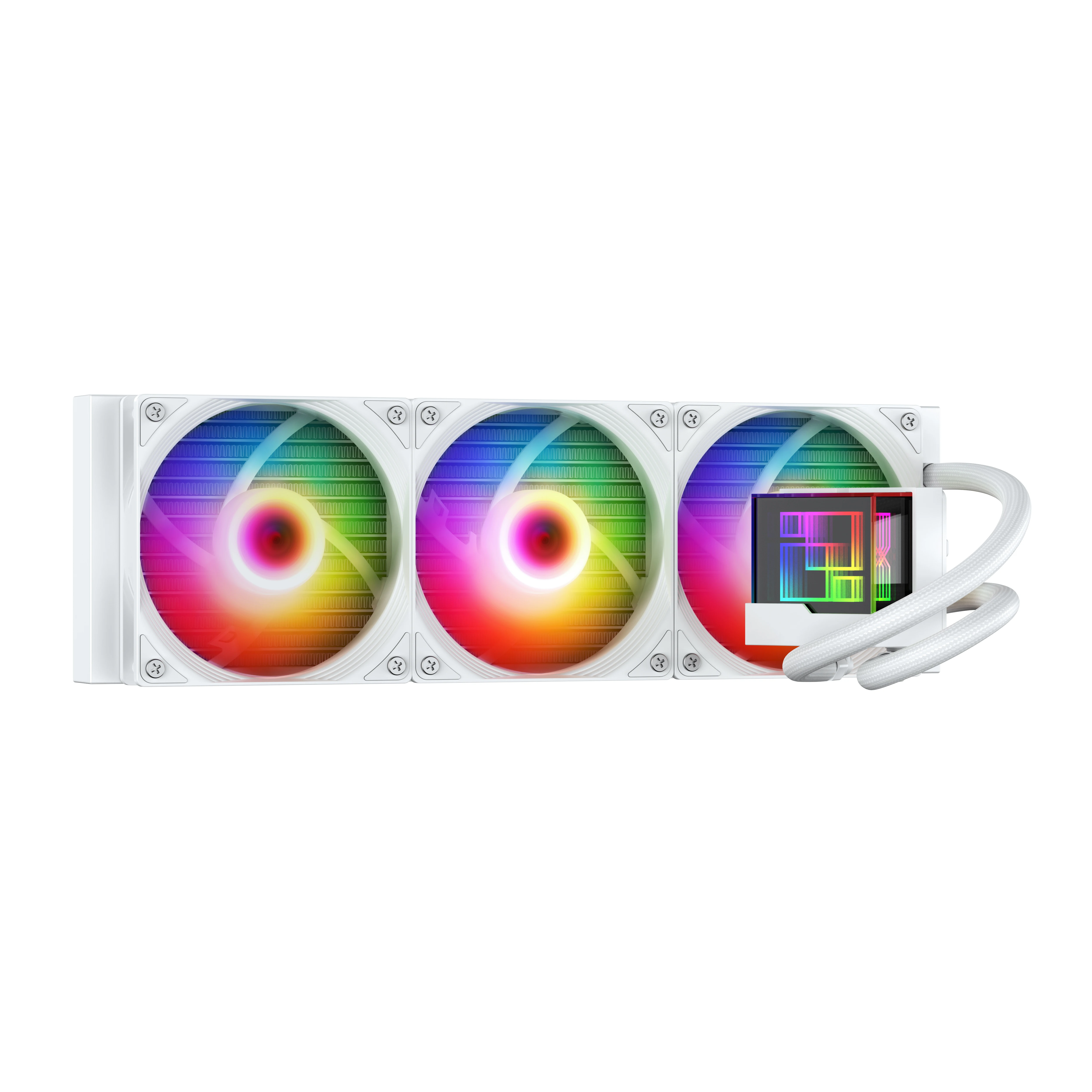 Rainbow 360mm AIO Liquid Cooler Computer CPU Heatsink with ARGB Cooling ...