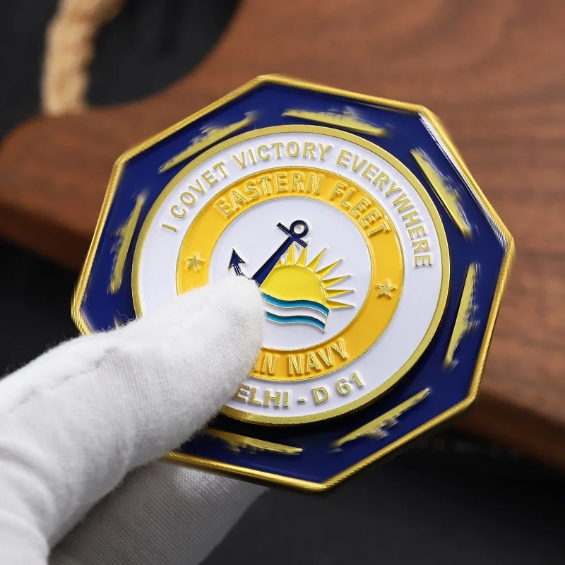 Factory Custom Challenge Coin Gold 360 Degree Rotatable Coins ...