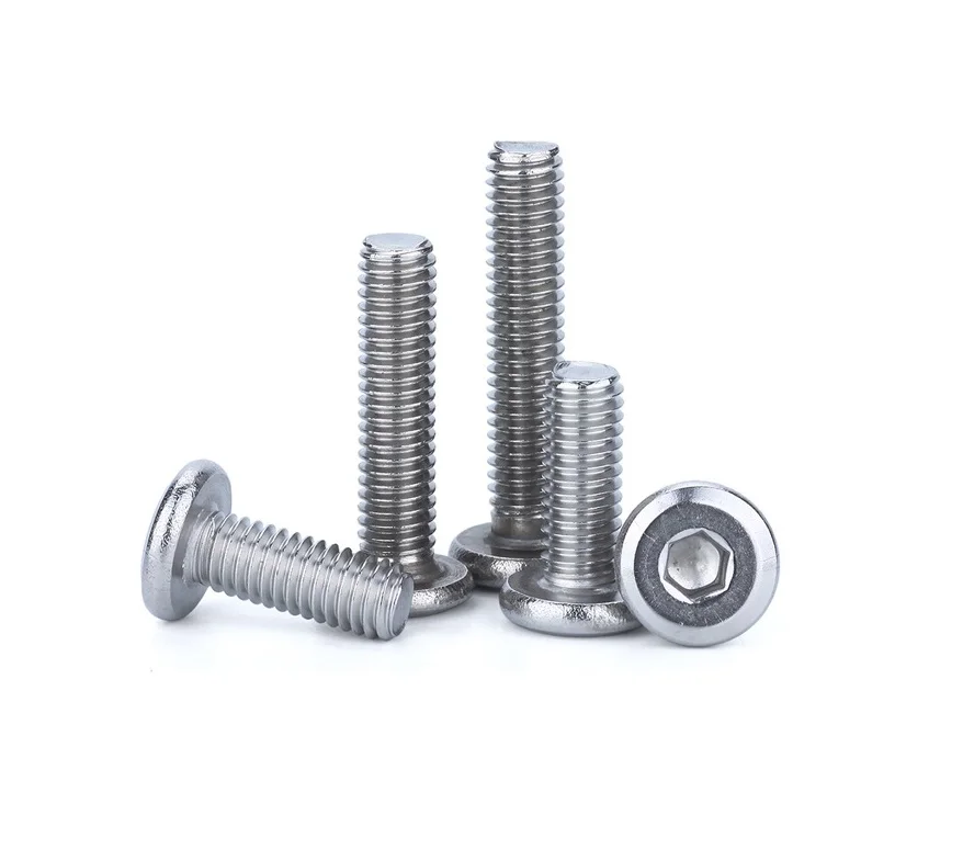 Hex Socket Flat Head Chamfering Screws For Furniture Hardware - Buy ...