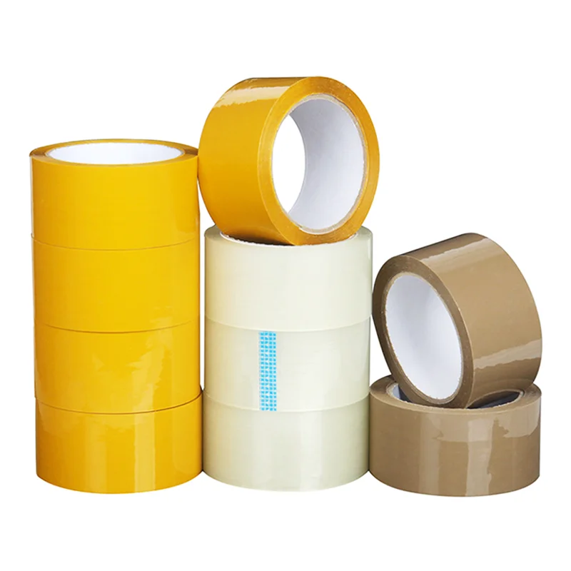 Custom Printed Clear Plastic Wrap Tapes With Logo Shipping Packaging ...